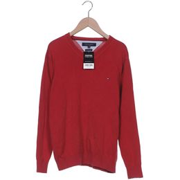 Tommy Hilfiger Herren Pullover, rot, Gr. 48