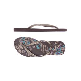 Havaianas Damen Sandale, braun, Gr. 7