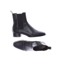 Massimo Dutti Damen Stiefelette, schwarz, Gr. 35