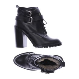 Zara Damen Stiefelette, schwarz, Gr. 37