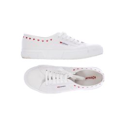 Superga Damen Sneakers, weiß, Gr. 39