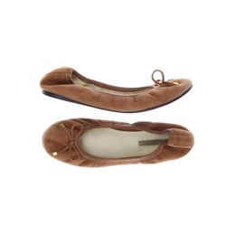 Buffalo London Damen Ballerinas, braun, Gr. 41