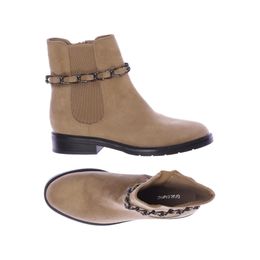 Graceland Damen Stiefelette, beige, Gr. 36