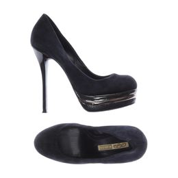 Buffalo London Damen Pumps, schwarz, Gr. 37