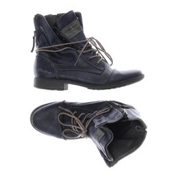 Mustang Damen Stiefelette, marineblau, Gr. 39