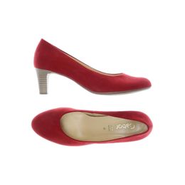 Gabor Damen Pumps, rot, Gr. 6