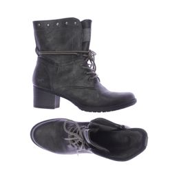 Mustang Damen Stiefelette, grau, Gr. 39