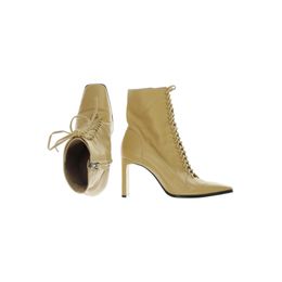 Zara Damen Stiefelette, beige, Gr. 38