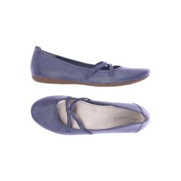 Tamaris Damen Ballerinas, blau, Gr. 43