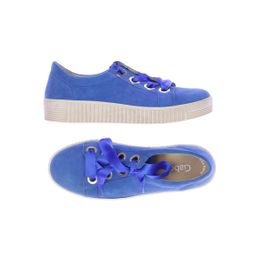 Gabor Damen Sneakers, blau, Gr. 6