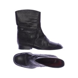 Dries Van Noten Damen Stiefelette, schwarz, Gr. 36.5