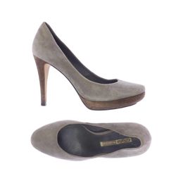 Buffalo London Damen Pumps, grau, Gr. 39