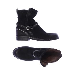 A.S.98 Damen Stiefelette, schwarz, Gr. 41