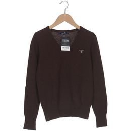 Gant Damen Pullover, braun, Gr. 34