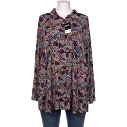 Selection by Ulla Popken Damen Bluse, mehrfarbig, Gr. 50