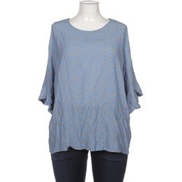 Selection by Ulla Popken Damen Bluse, grau, Gr. 46