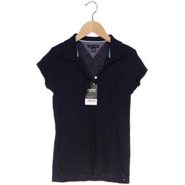 Tommy Hilfiger Damen Poloshirt, marineblau, Gr. 38