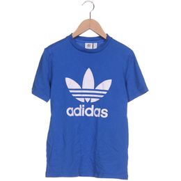 adidas originals Damen T-Shirt, blau, Gr. 36