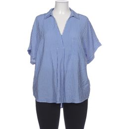 Ulla Popken Damen Bluse, blau, Gr. 46