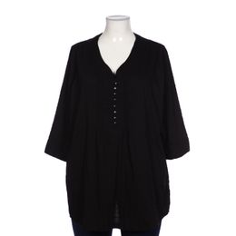 Ulla Popken Damen Bluse, schwarz, Gr. 44