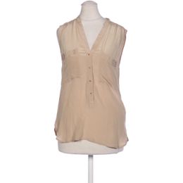 Massimo Dutti Damen Bluse, beige, Gr. 34