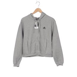 Adidas Damen Kapuzenpullover, grau, Gr. 38