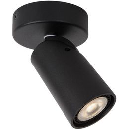 Xyrus - Deckenstrahler - ø 9 cm - led Dim to warm - GU10 - 1x5W 2200K/3000K - Schwarz - Lucide