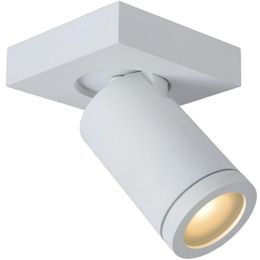 Lucide TAYLOR - Deckenstrahler Badezimmer - LED Dim to warm - GU10 - 1x5W 2200K/3000K - IP44 - Weiß