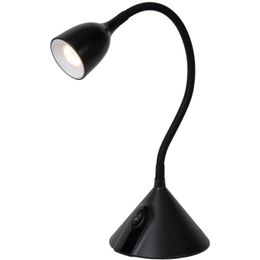 Milo - Schreibtischlampe - ø 12,8 cm - led - 1x3,2W 3000K - Schwarz - Lucide