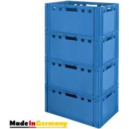 Fleischkiste E3 Fleischkiste Fleischerkiste Fleischkisten Kiste Fleischkiste Eurobox Lebensmittelecht 60 x 40 Metzgerkiste Auswahl Blau Kingpower