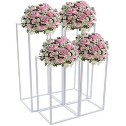 Senderpick - Hochzeit Dinner Dinner Center Flower Flower Flooring Vase Säule Metall Regal