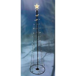 Mojawo Led Metall Weihnachtsbaum 180 cm Außen-MLK060W