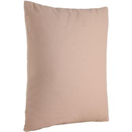 Kissen Iles, Couch Zierkissen Basic, Dekokissen aus Baumwolle und Polyester in Rosa, Kissenbezug mit Inlett, Sofakissen 50x50 cm - Eglo Living