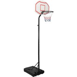 Basketballständer Weiß 282-352 cm Polyethylen vidaXL