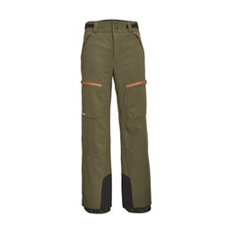 Skihose Killtec "KSW 51 MN SKI PNTS", Herren, Gr. L, Normalgrößen, grün (moosgrün), Obermaterial: 93% Polyester 7% Elasthan, Innenfutter: 100% Polyester, Füllung: 100% Polyester (recycelt), sportlich, Hosen