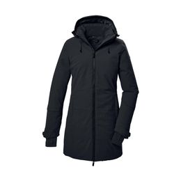 Parka Killtec "KOW 307 WMN PRK", Damen, Gr. 44, schwarz, Obermaterial: 100% Polyester, Innenfutter: 100% Polyamid, Füllung: 100% Polyester (recycelt), sportlich, Jacken