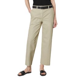 Marc O'Polo Chinohose MARC O'POLO "aus feinem Twill-Stretch" Gr. 40, Normalgrößen, beige Damen Hosen