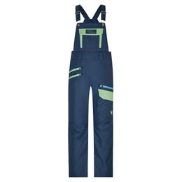 Skihose Ziener "AILEEN-BIB" Gr. 104, EURO-Größen, blau (dunkelblau) Kinder Hosen