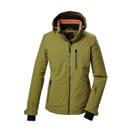 Skijacke Killtec "KSW 36 WMN SKI JCKT" Gr. 40, grün (kiwi), Damen, Obermaterial: 100% Polyester, Füllung: 100% Polyester (recycelt), Jacken