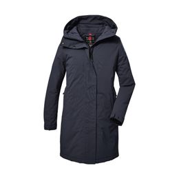 G.I.G.A. by Killtec Parka "GW 73 WMN PRK", Damen, Gr. 38, grau (anthrazit), Obermaterial: 50% Polyester (recycelt) 50% Polyester, Innenfutter: 100% Polyester (recycelt), Füllung: 100% Polyester (recycelt), G.I.G.A. DX BY KILLTEC, sportlich, Jacken