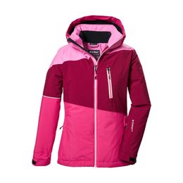 Skijacke Killtec "KSW 331 GRLS SKI JCKT" Gr. 176, lila (himbeere), Kinder, 100% Polyester, Jacken