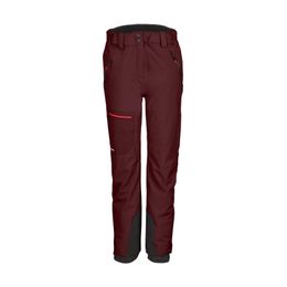 Skihose Killtec "KSW 49 WMN SKI PNTS", Damen, Gr. 36, Normalgrößen, rot (dunkelrot), Obermaterial: 93% Polyester 7% Elasthan, Innenfutter: 100% Polyester, Füllung: 100% Polyester (recycelt), sportlich, Hosen