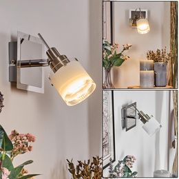 hofstein Maren Wandleuchte LED Chrom, Nickel-Matt, 1-flammig