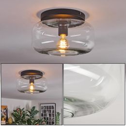 hofstein Boza Deckenleuchte Glas 28 cm Klar, 1-flammig