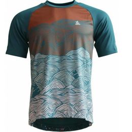 Zimtstern Braapz Shirt SS Men - Fahrradtrikot kurzarm - pacific