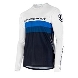 Mondraker Jersey Enduro Forest Langarm - MTB Jerseys langarm - blau-wei&szlig;