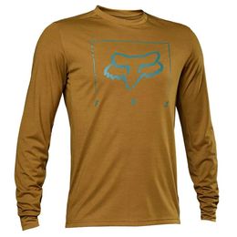 Fox Ranger Drirelease Slide LS - MTB Jerseys langarm - caramel