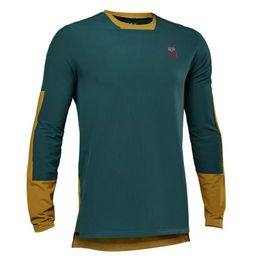 Fox Thermo Jersey Defend Men - MTB Jerseys langarm - emerald