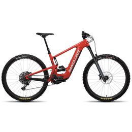 Santa Cruz Heckler R-Kit 29 Zoll Shimano EP801 - L - E-MTB Enduro (160-180 mm) - gloss heirloom red
