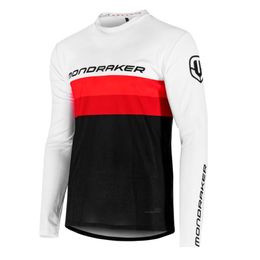 Mondraker Jersey Enduro Forest Langarm - MTB Jerseys langarm - black/red flame